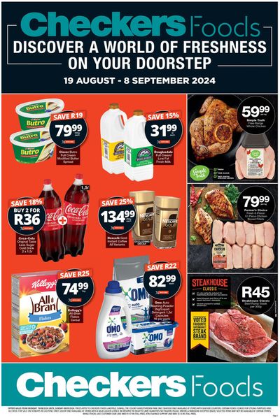 Checkers Hyper | Specials & Catalogues - August 2024 | Tiendeo