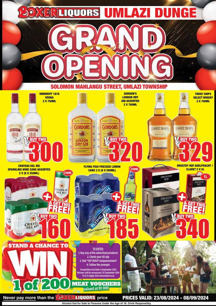 Boxer Liquors | Specials & Catalogues - September 2024 | Tiendeo