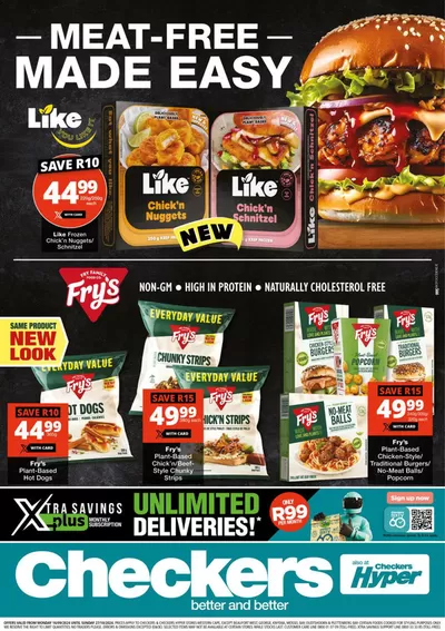 Checkers Hyper | Specials & Catalogues - October 2024 | Tiendeo