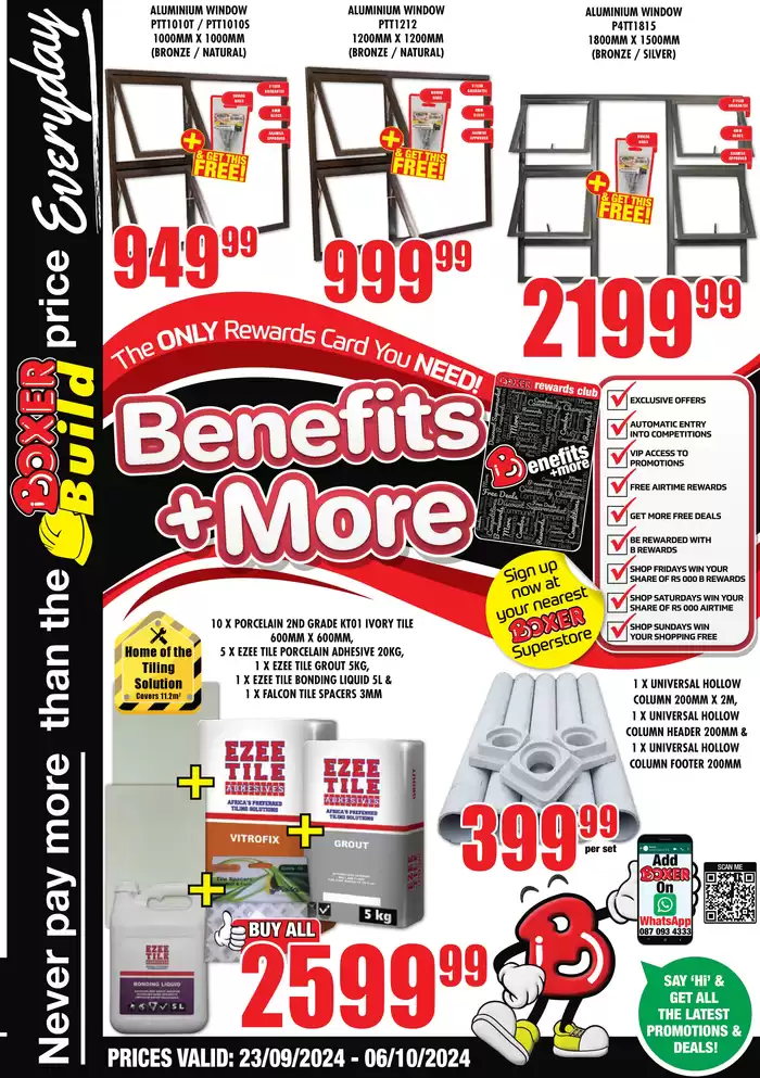 Boxer Build | Specials & Catalogues - October 2024 | Tiendeo