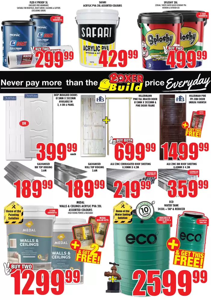 Boxer Build | Specials & Catalogues - October 2024 | Tiendeo