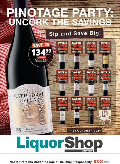 Checkers Liquor Shop | Specials & Catalogues - October 2024 | Tiendeo